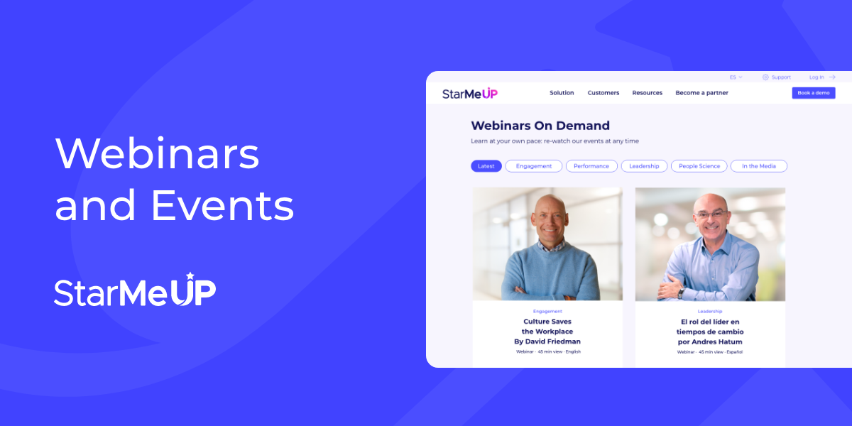 Webinars and Events | StarMeUp